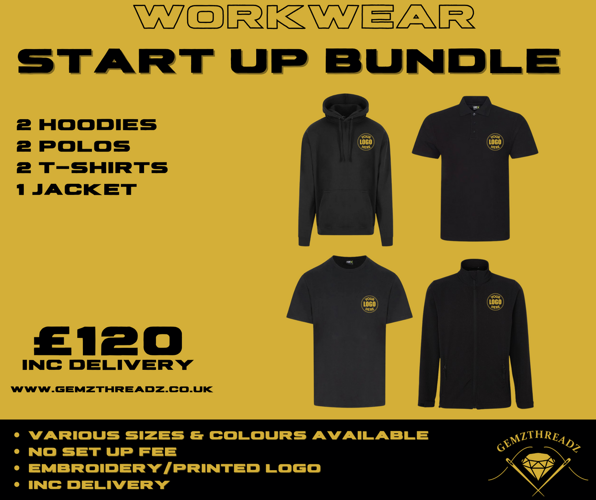 Start Up Workwear Bundle – Gemz Threadz