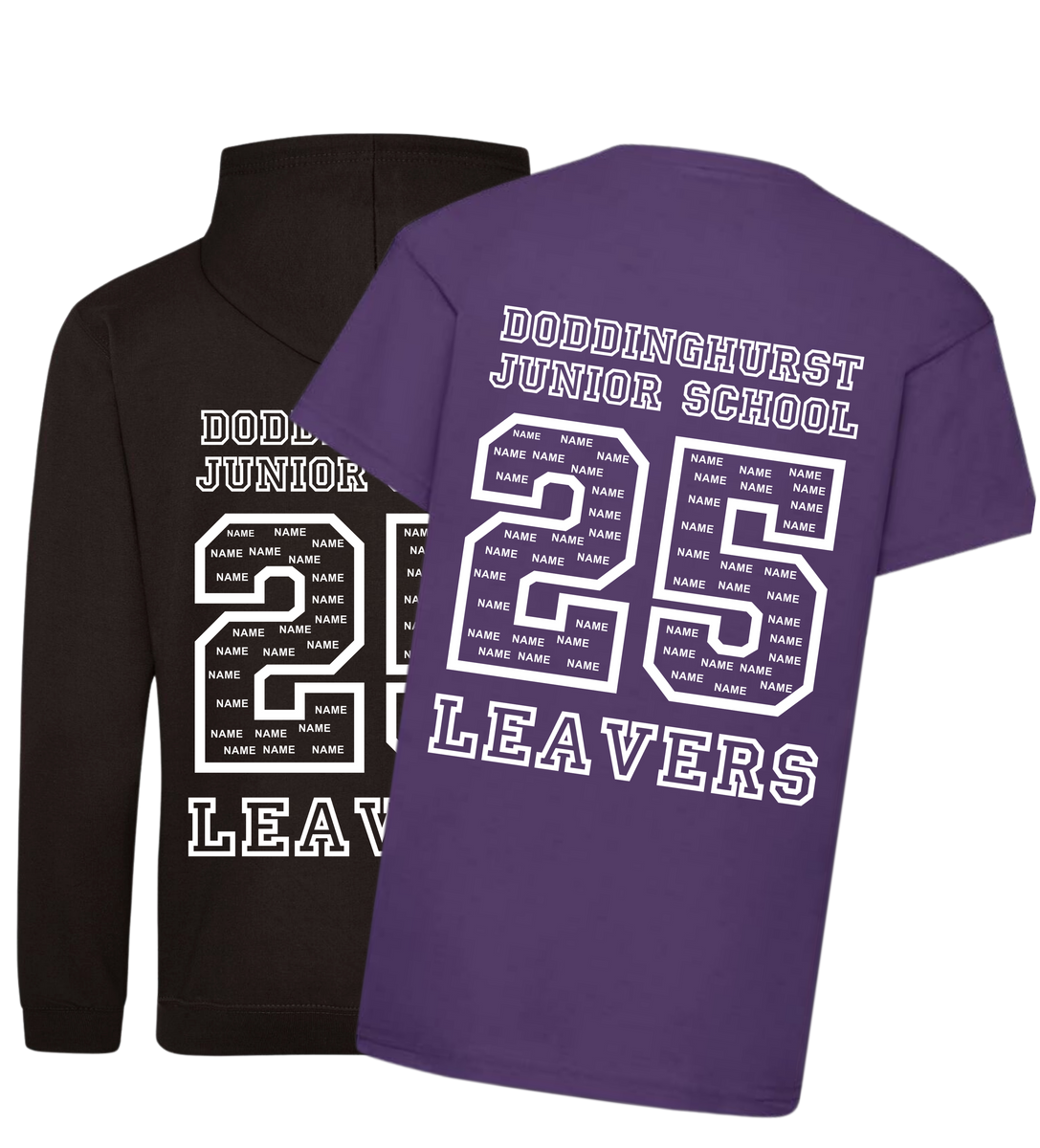 Doddinghurst Junior School Leavers Hoodie & T-Shirt 2025 Package – Gemz ...