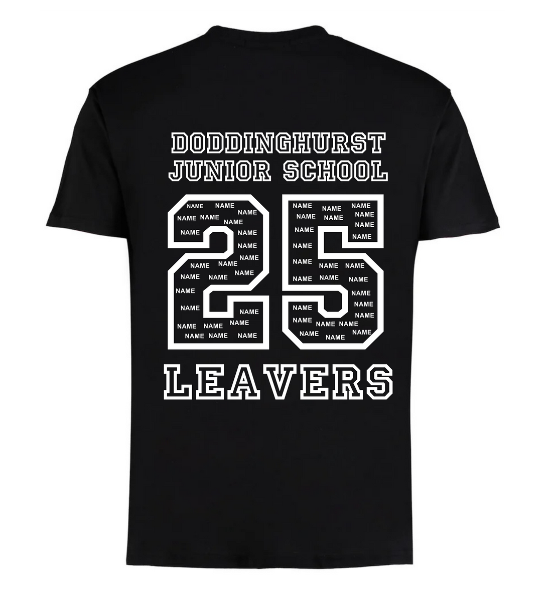 Doddinghurst Junior School Leavers T-Shirt 2025 – Gemz Threadz