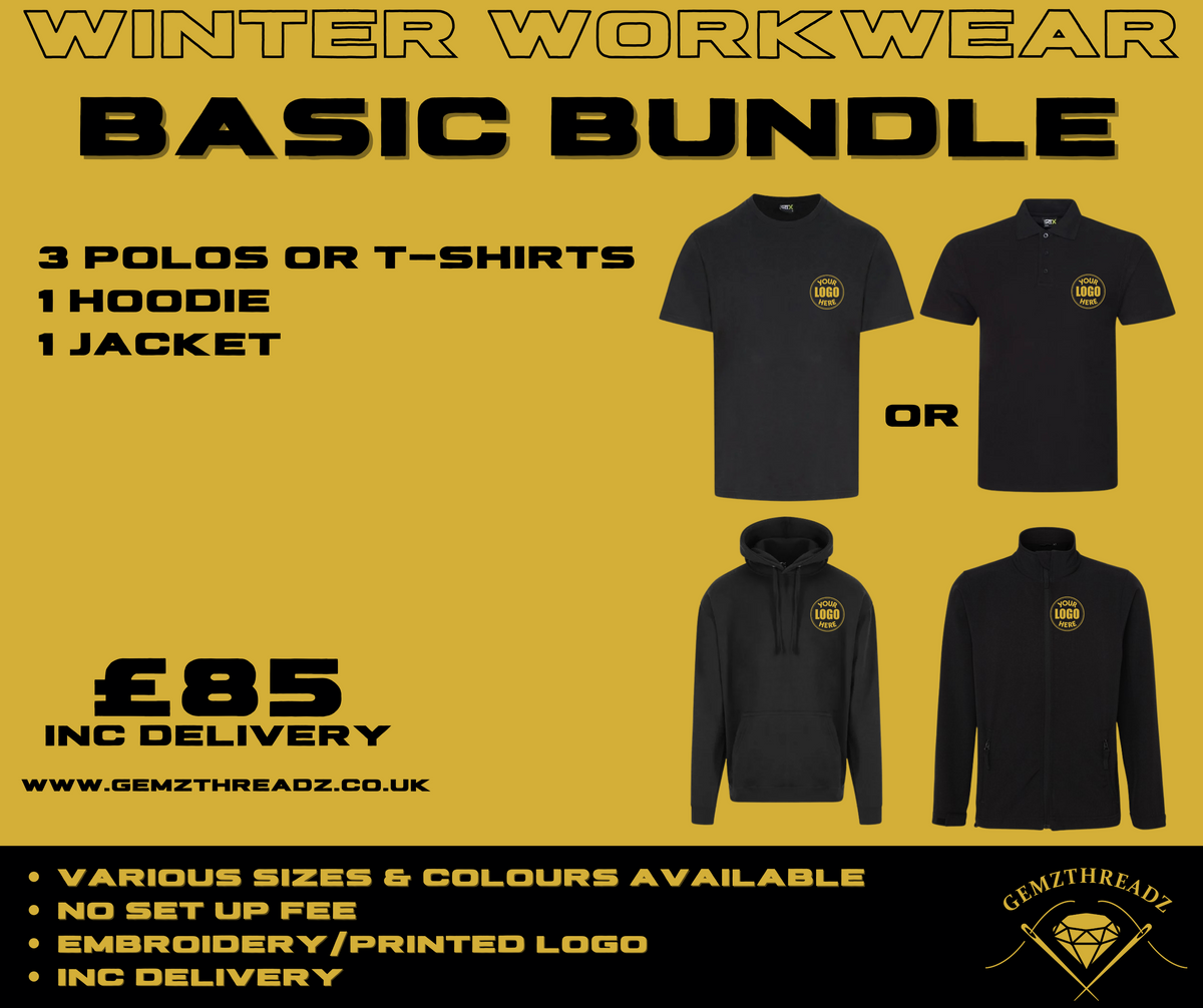 Basic Workwear Bundle – Gemz Threadz