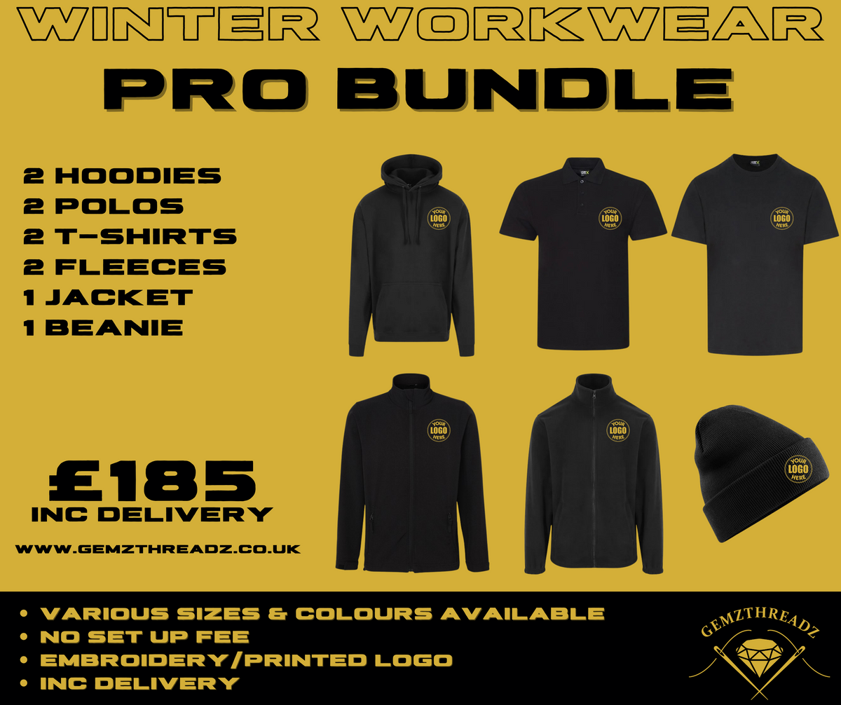 Pro Workwear Bundle – Gemz Threadz